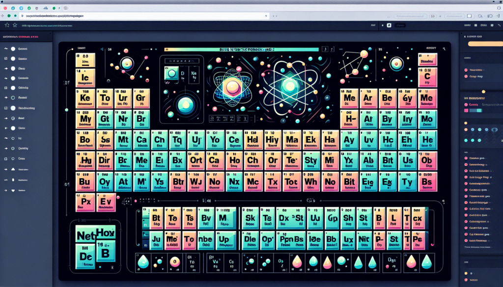 Tabla Periódica Interactiva: HTML, CSS y JS