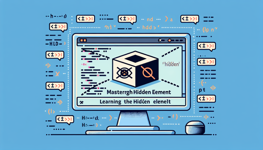 Aprende el atributo Hidden en HTML: Domina el elemento oculto