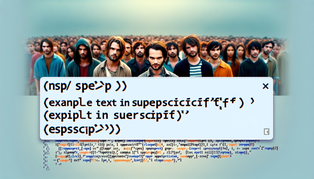 Mastering Superscript in HTML: Using the Tag in Text